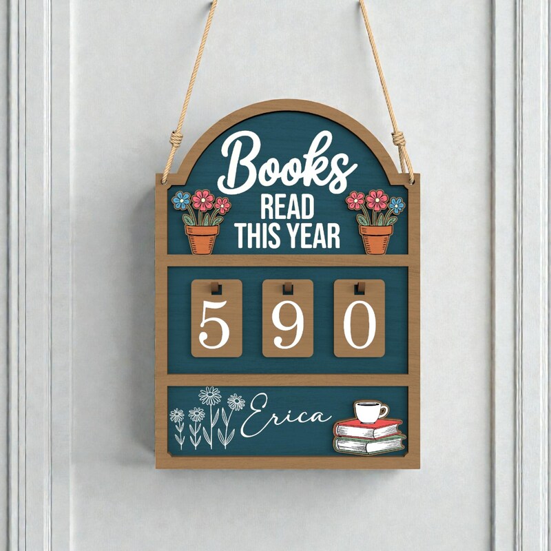 Wood Reading Log - Etsy