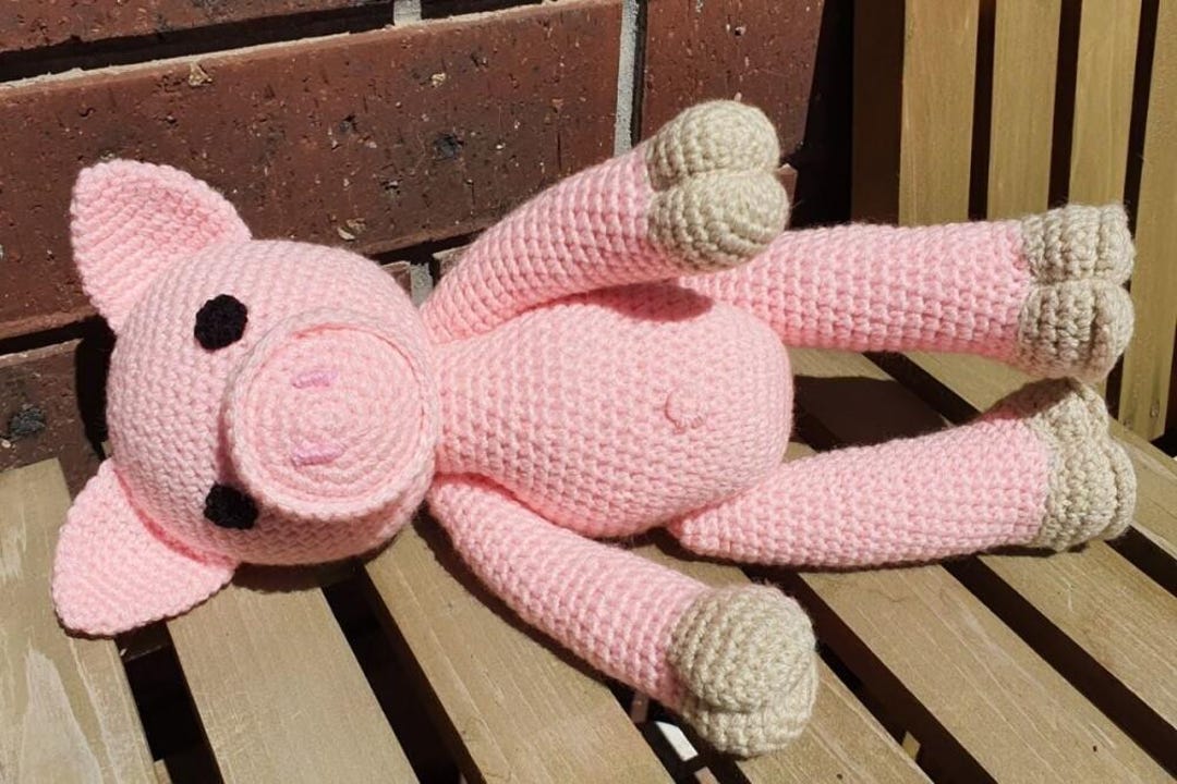 Cute Pig Crochet Pattern - Etsy