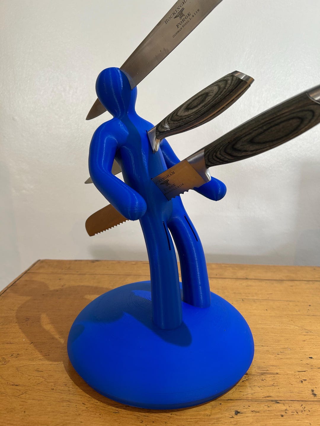 Stabbed Man Knife Block - Etsy