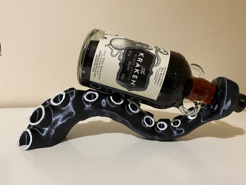 Tentacle Bottle Holder Display Pub Sign, Man Cave Bar, USB - Etsy