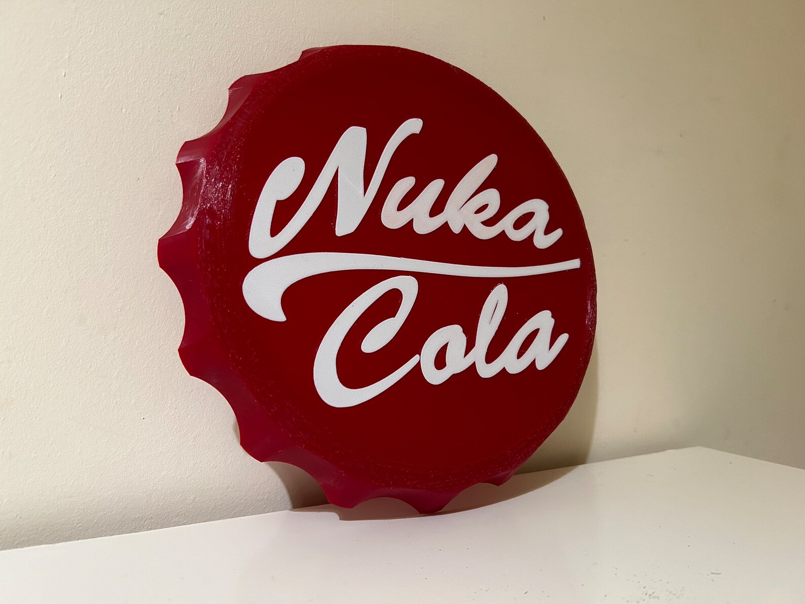 10” Nuka Cola Wall Hanger Bottlecap Fallout Retro Art - Etsy