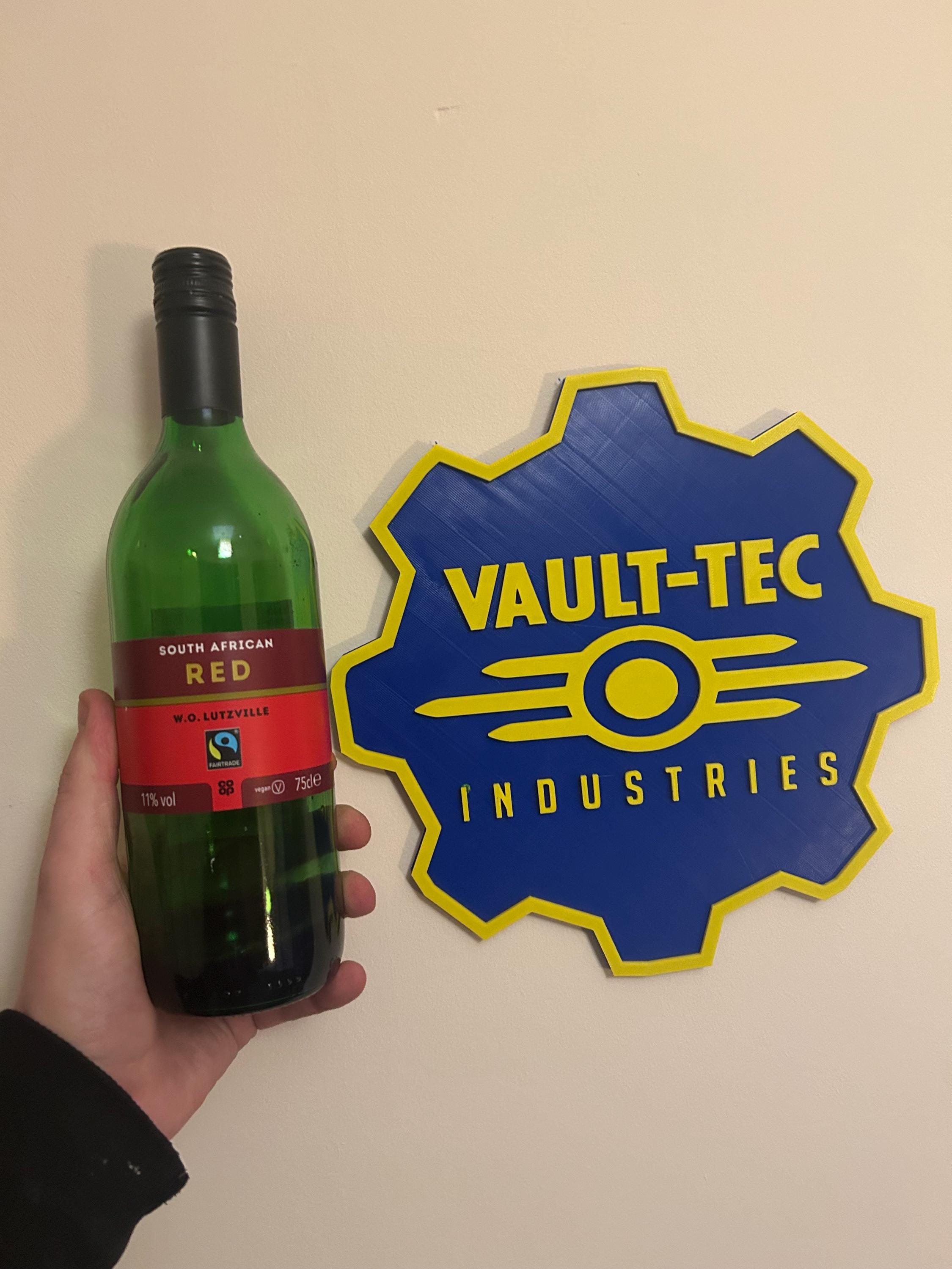 10” Vault Tec Wall Hanger Gear Logo Fallout Retro Art - Etsy