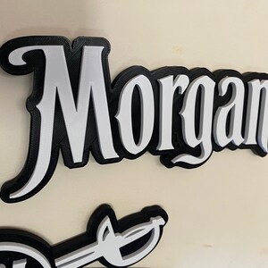 Large 3D Captain Morgans Logo for Bar, Man Cave, Garage 12 Across - Etsy