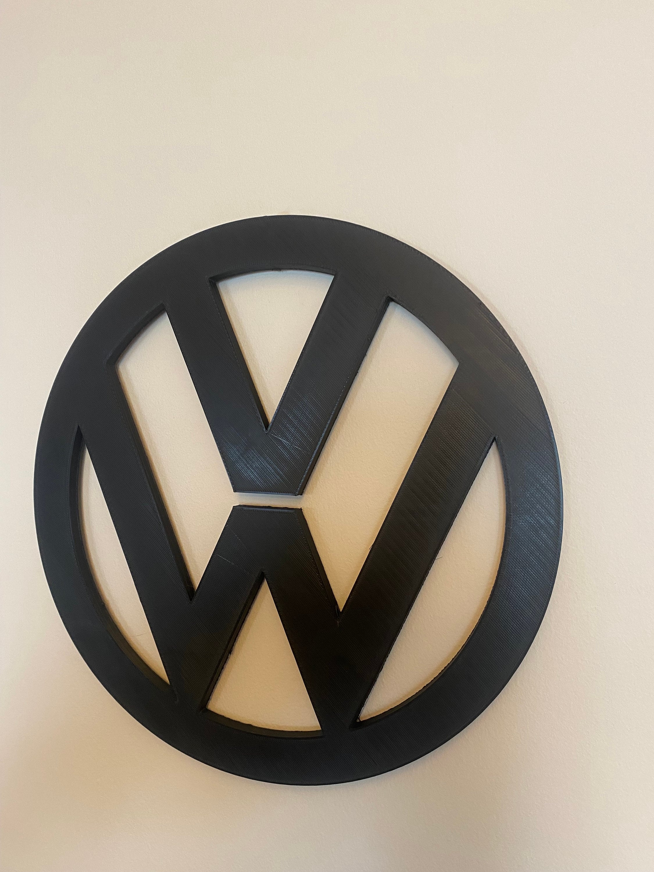 VW Logo Badge 265mm Diameter Wall Art or Carpet Lining Badge - Etsy