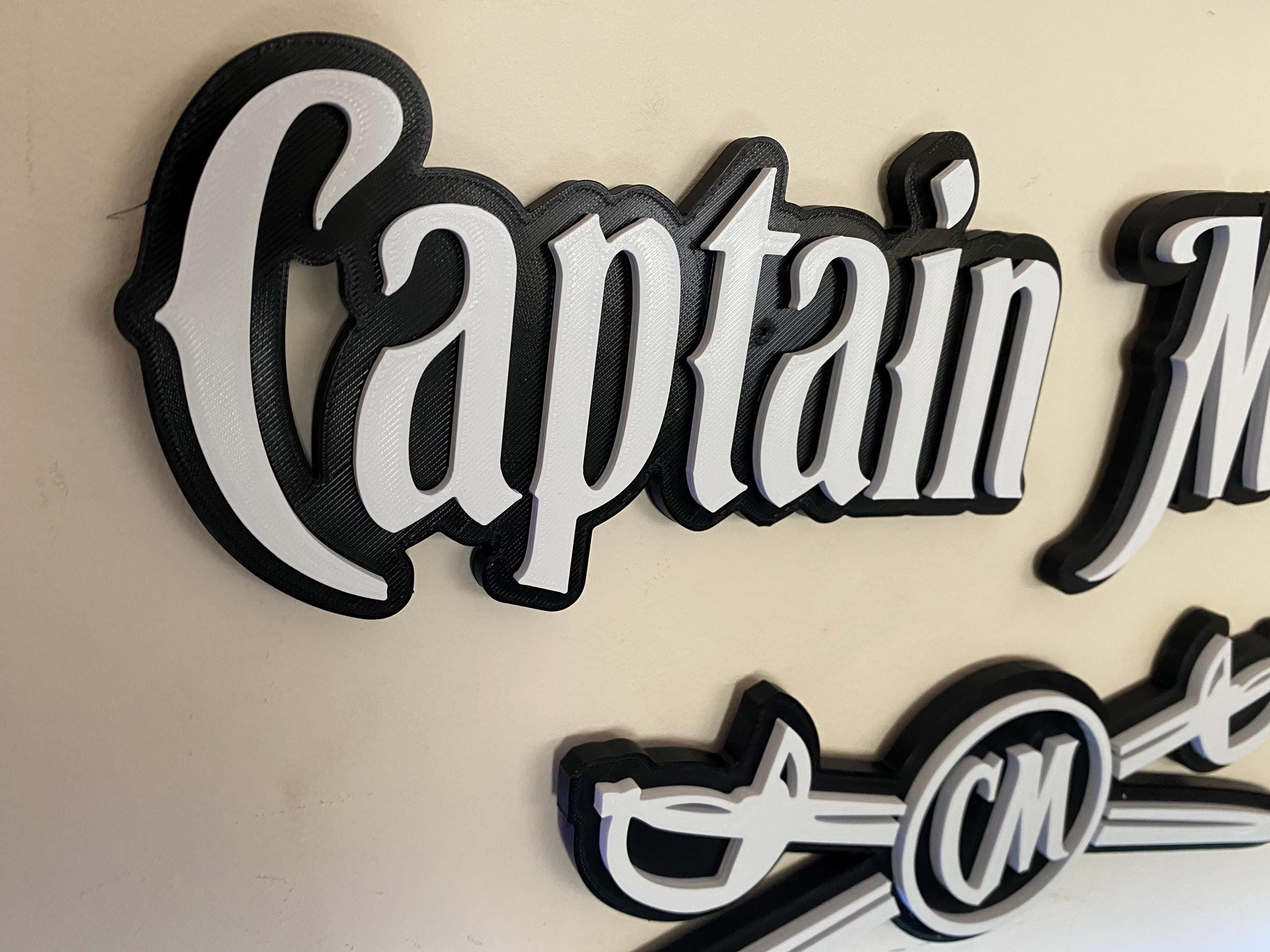 8 Captain Morgan Bar Sign for Pub, Man Cave, Garage, Kitchen - Etsy
