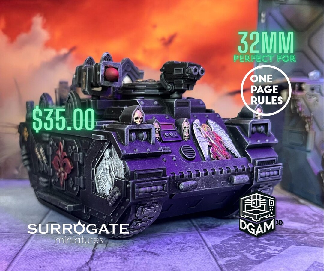 Ark of Devotion Troop Carrier High-detail Resin Miniature for Daughters ...