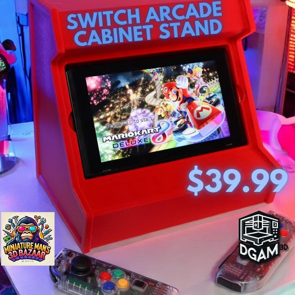 Nintendo Switch Arcade Cabinet - Etsy