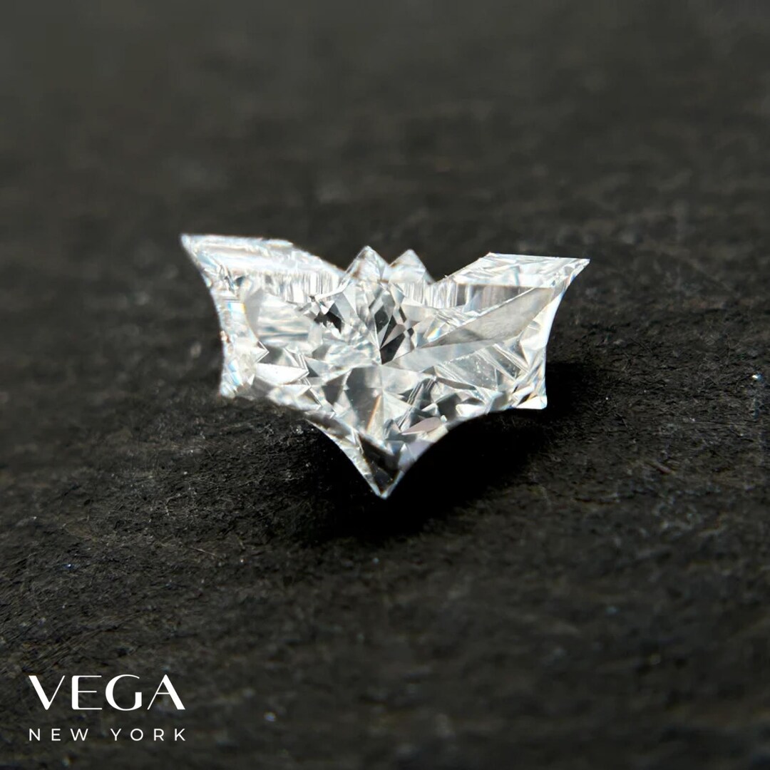 Bat Cut Lab Grown Diamond, Bat Shape Lab Created Diamond, Bat Shape ...