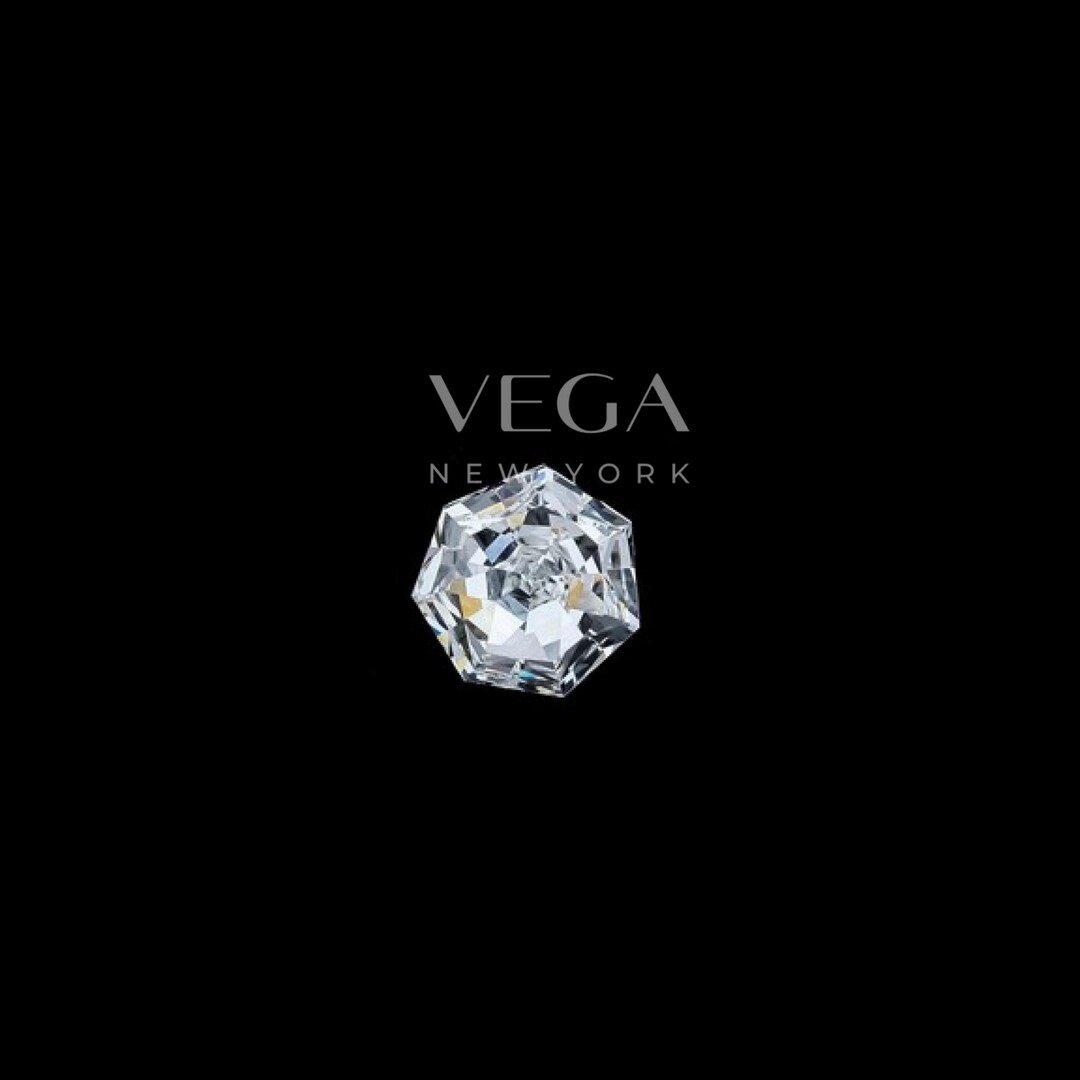 Heptagon Shape Lab Grown Diamond, Heptagon Cut Fancy Lab Grown Diamond ...