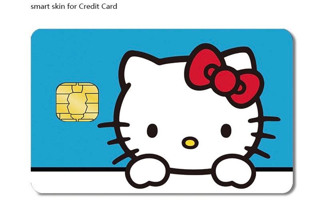 Hello Kitty Debit Card Skin Sticker - Etsy