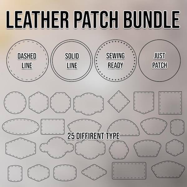 Templates for Leather - Etsy UK