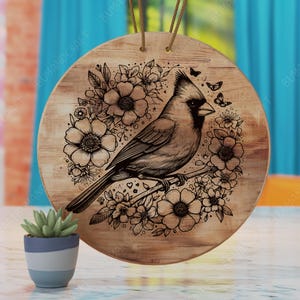 Cardinal Laser Engraving Svg, Cardinal Charcuterie Board Svg, Cutting ...