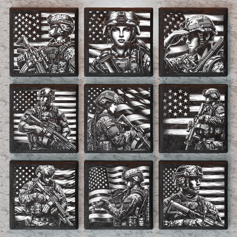 Tile Soldier - Etsy