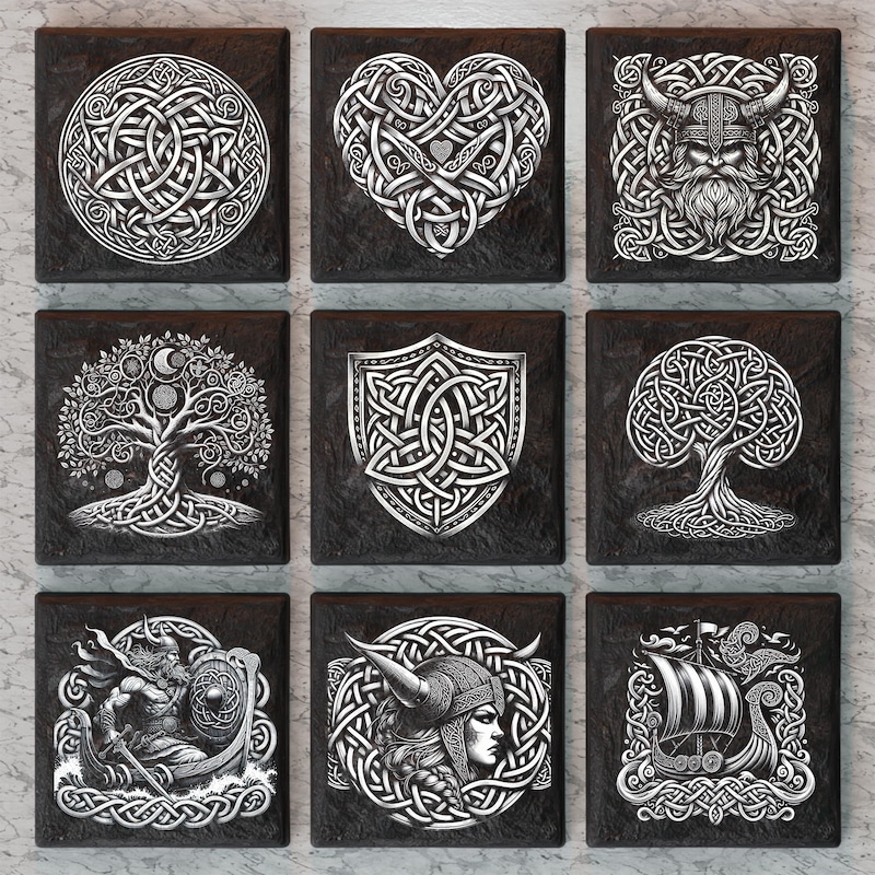 Celtic Tiles - Etsy