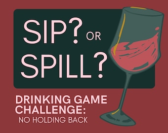 Truth or Drink Printable Drinking Game - Etsy