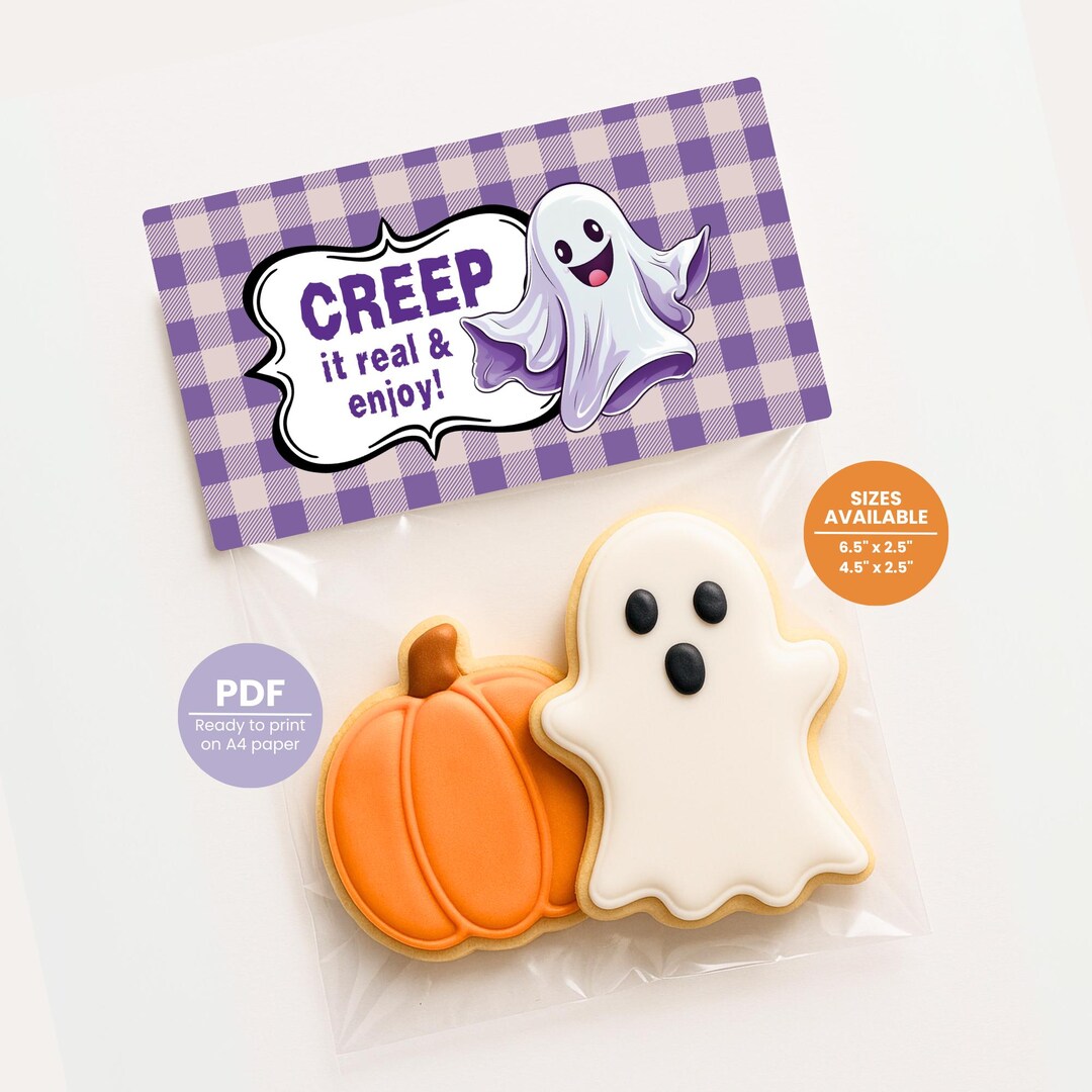 Editable Halloween Bag Toppers Template, Trick or Treat Goodie Bag ...
