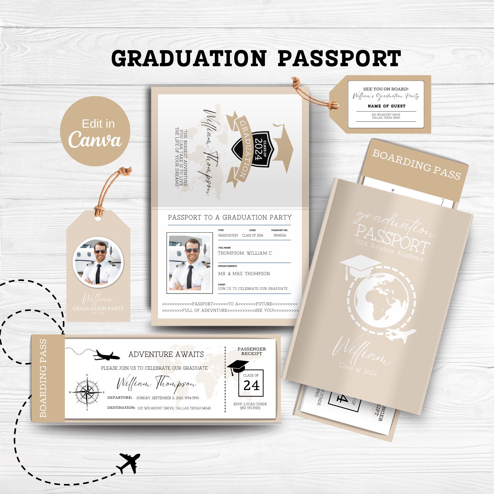 Event Passport Template