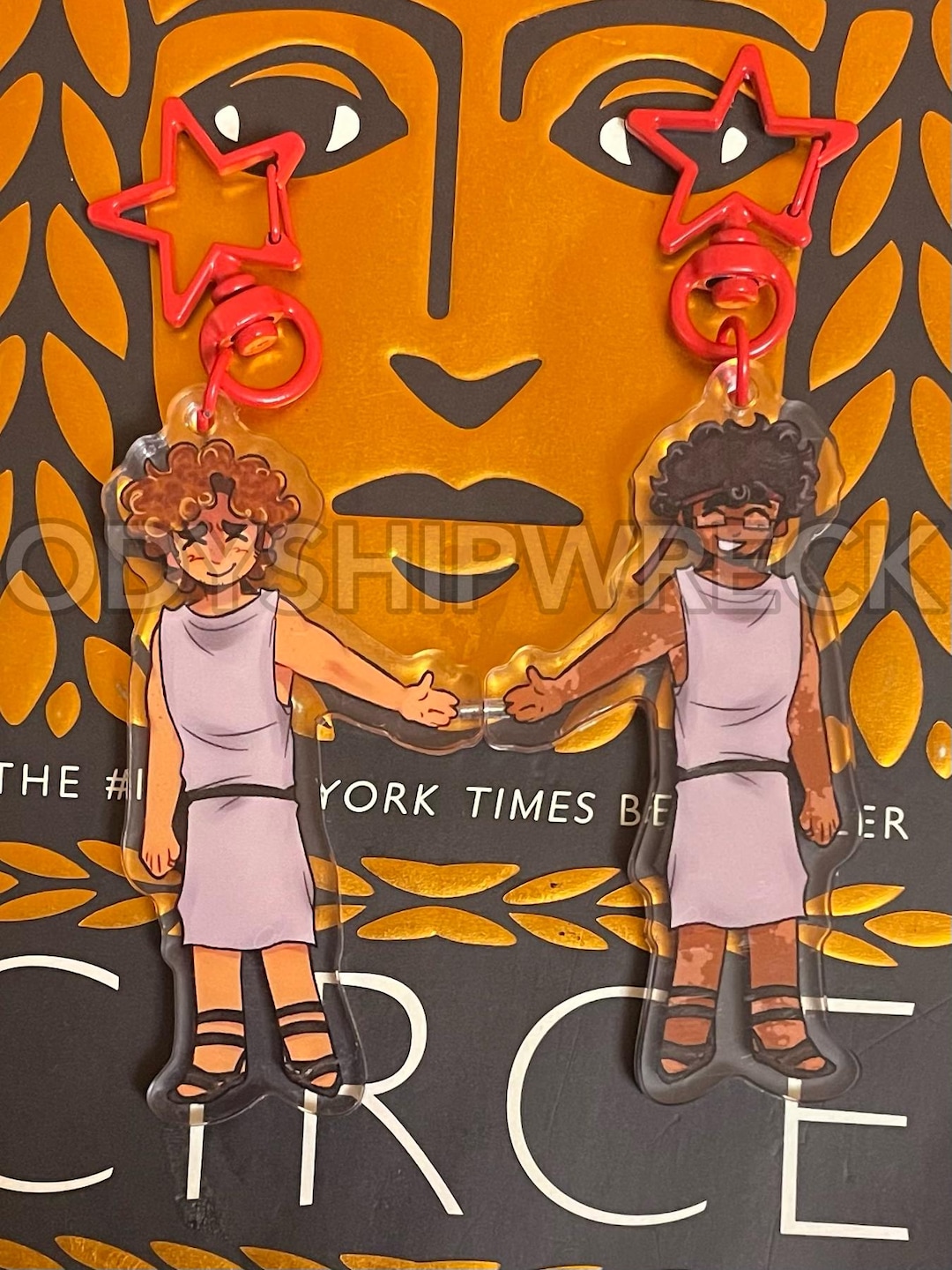 Odysseus and Polites Magnetic Keychains: Odyssey Inspired Gift - Etsy