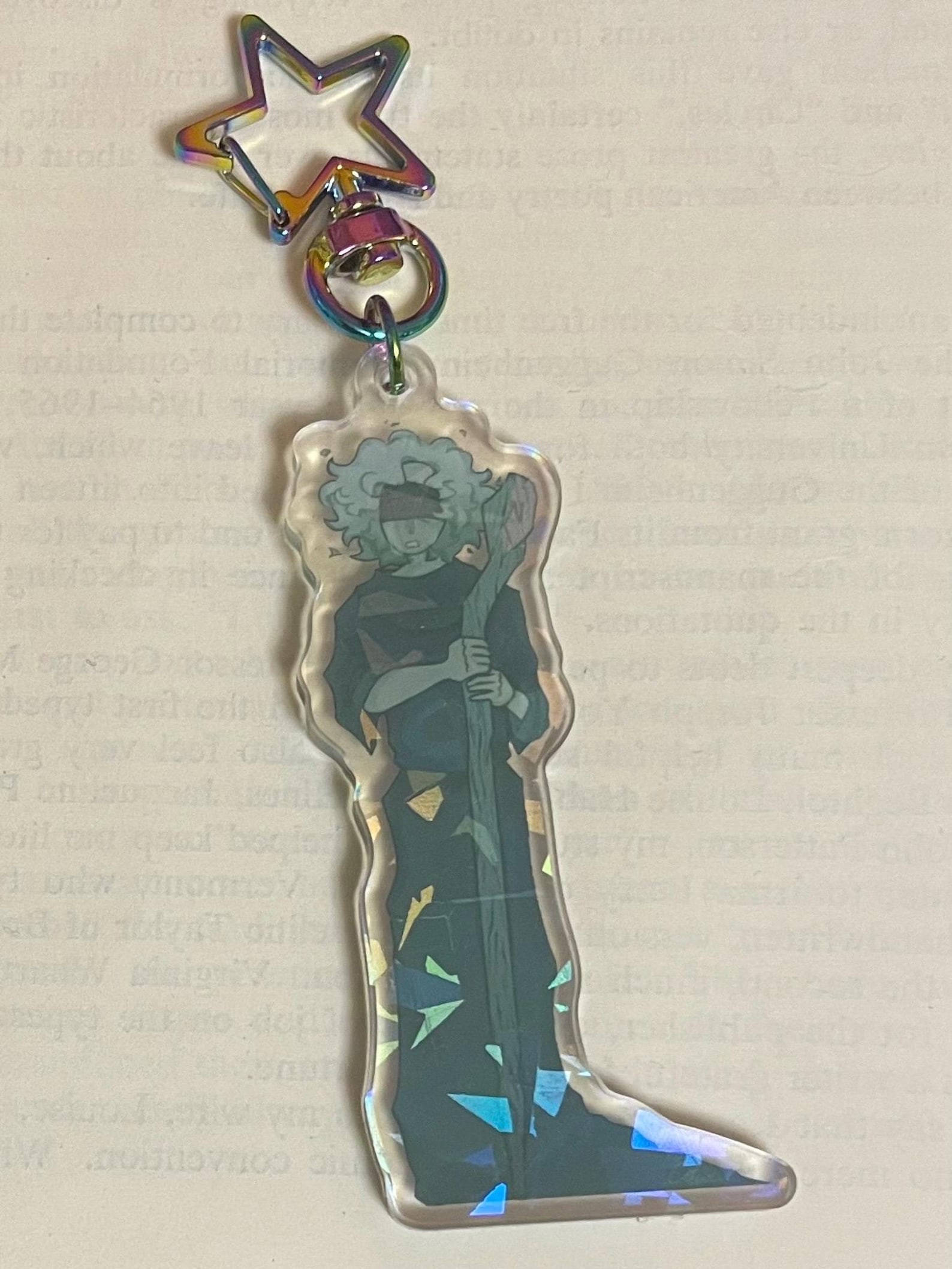 EPIC the Musical: Tiresias Keychain - Etsy