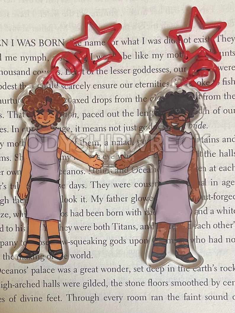 Odysseus and Polites Magnetic Keychains: Odyssey Inspired Gift - Etsy
