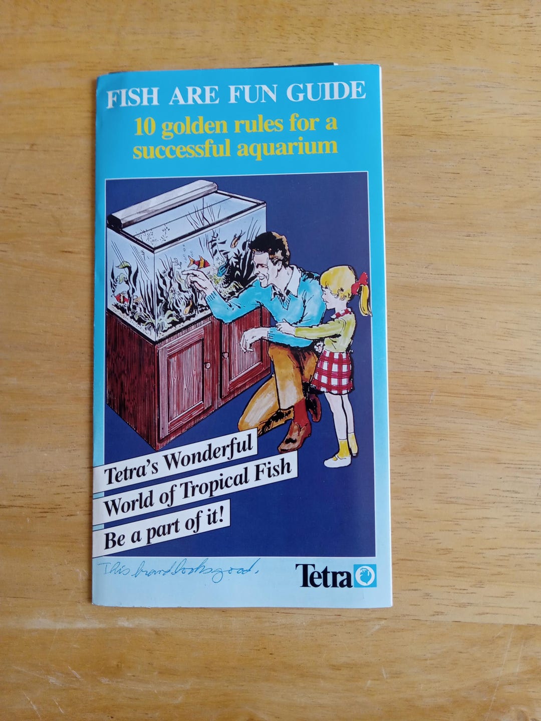 Fish Are Fun Guide the Golden Rules for a Successful Aquarium, Vintage ...