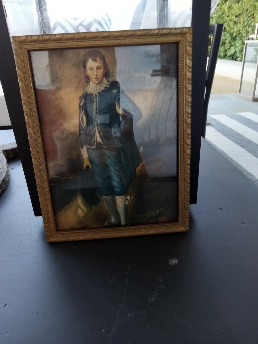 The Blue Boy Thomas Gainsborough, Vintage Framed Print, Antique Art ...