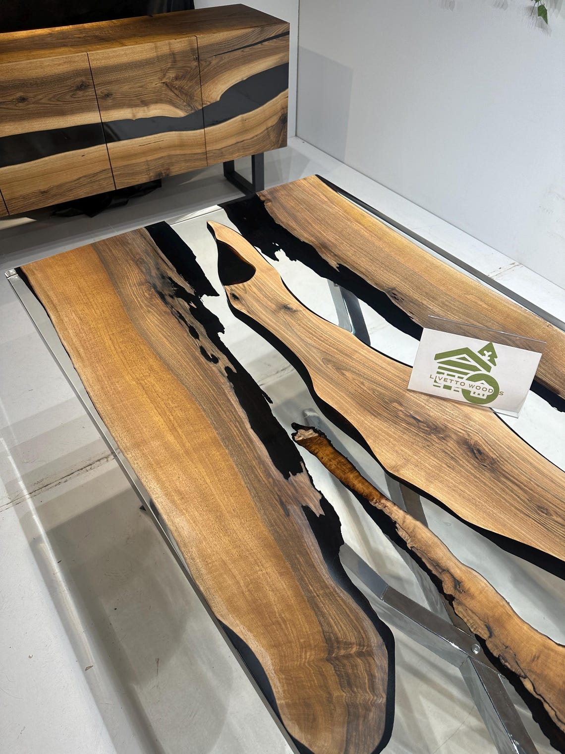 Epoxy Table,clear Epoxy,custom Made Epoxy Dining Table, Conference ...