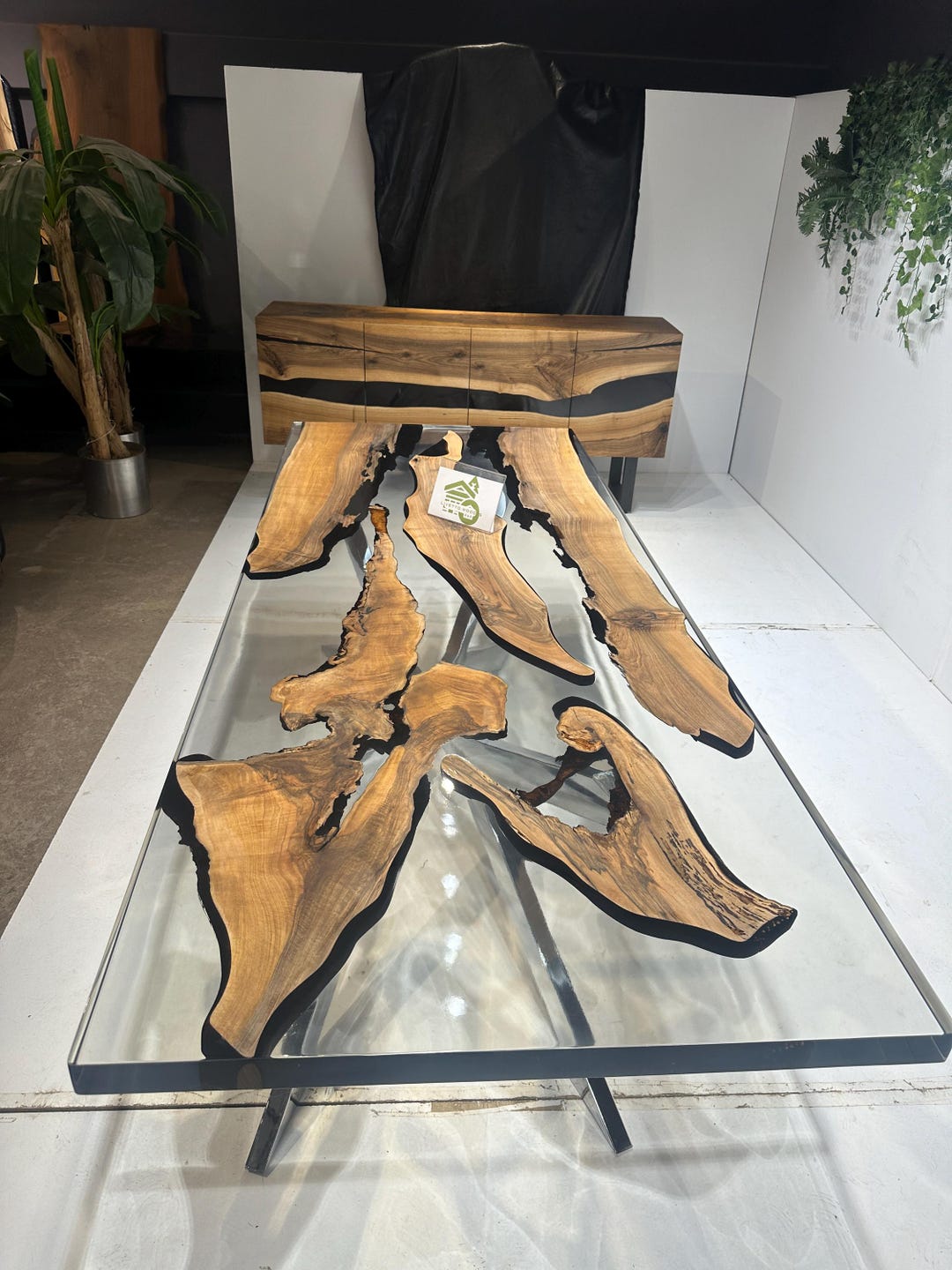 Epoxy Table,clear Epoxy,custom Made Epoxy Dining Table, Conference ...