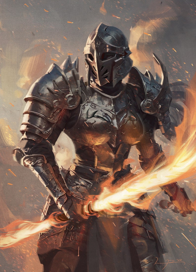 Fantasy Custom Character Commission, D&D Bespoke Dungeons and Dragons ...