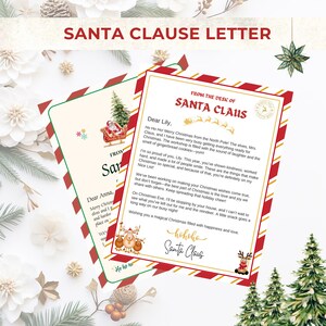 Letters From Santa Letter From Santa Personalized North Pole Delivery ...