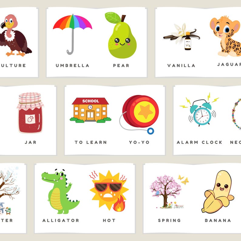 Printable Flashcards | Toddler Flash Card | Teaching Resources ...