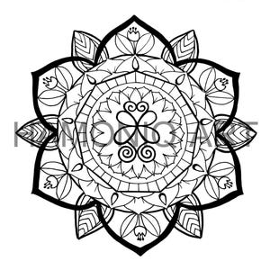 22 Unique Mandala Coloring Pages for Mindfulness. Energy Boosting ...