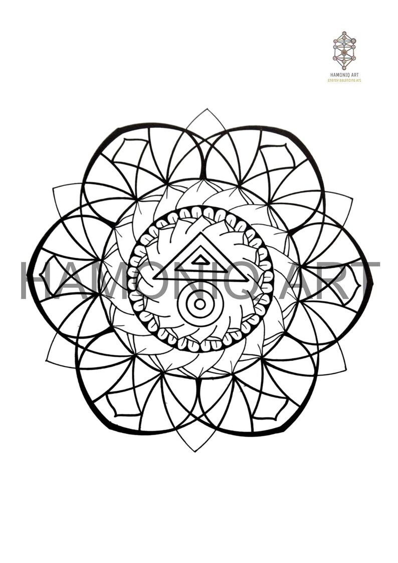 22 Unique Mandala Coloring Pages for Mindfulness. Energy Boosting ...