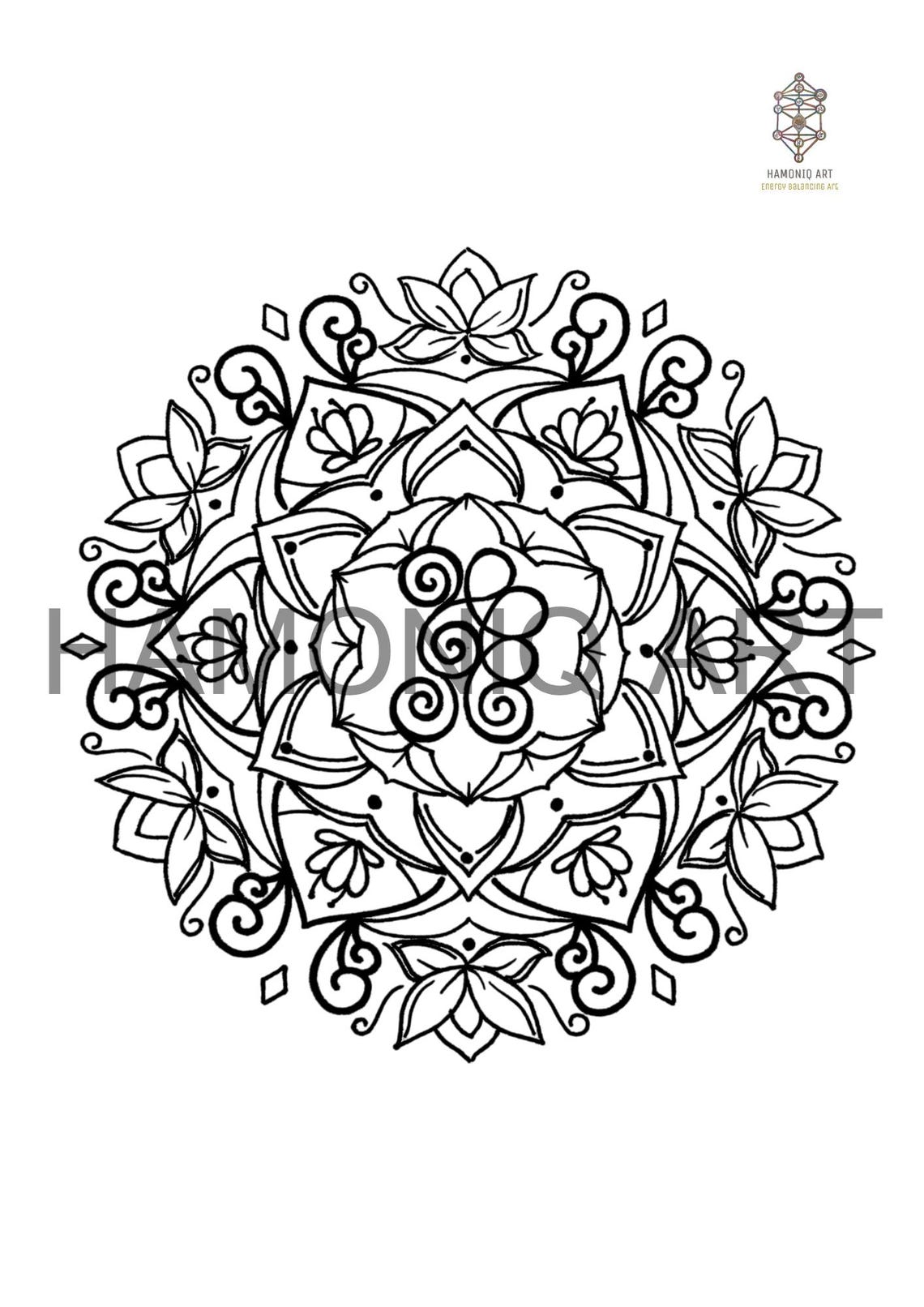 22 Unique Mandala Coloring Pages for Mindfulness. Energy Boosting ...