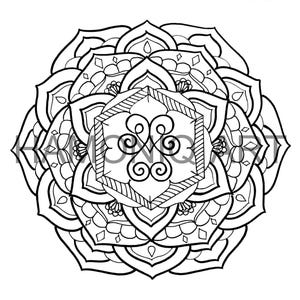 22 Unique Mandala Coloring Pages for Mindfulness. Energy Boosting ...