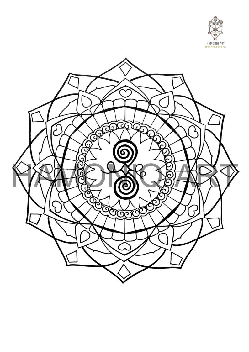 22 Unique Mandala Coloring Pages for Mindfulness. Energy Boosting ...