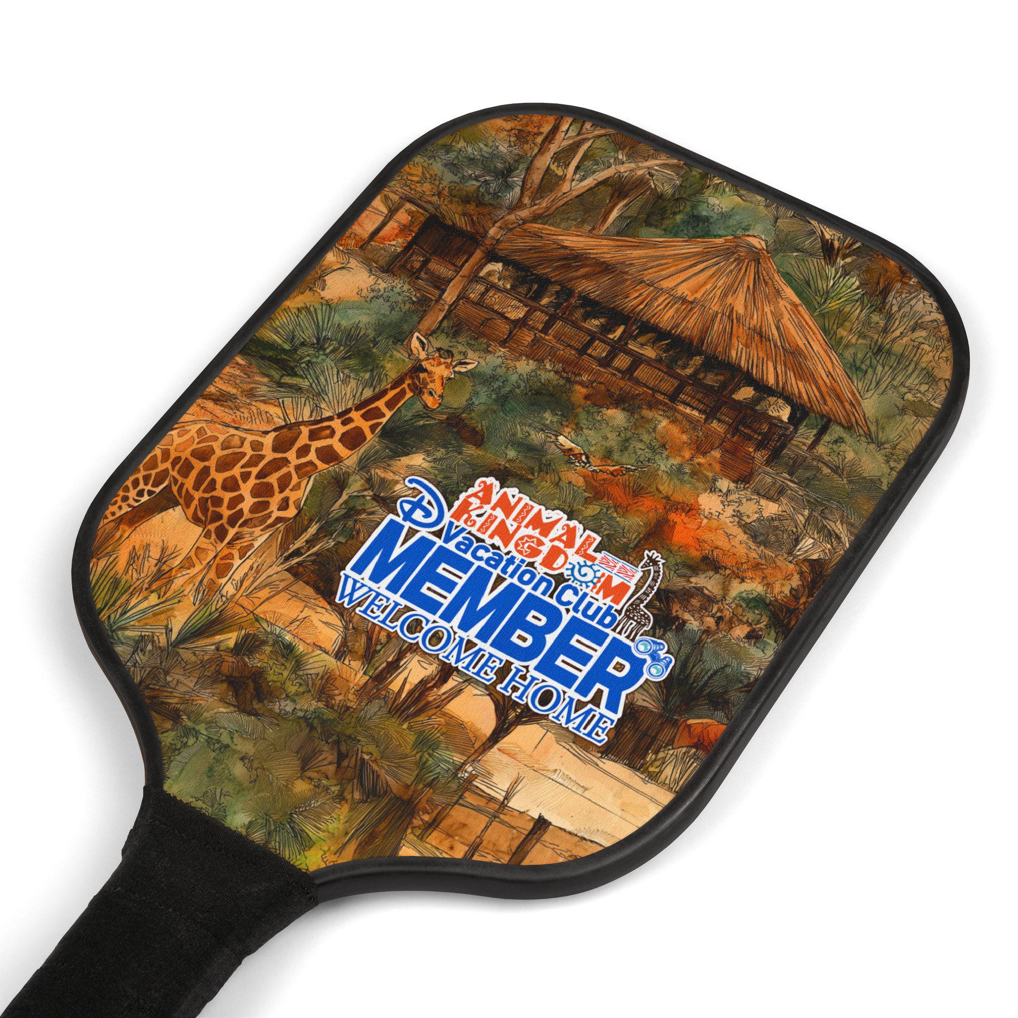 DVC Animal Kingdom Lodge Pickle Ball Paddle Set, Fun Sports Gear ...