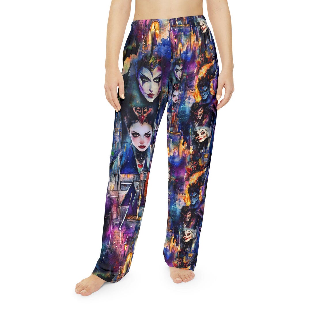 Disney Villains Women's Pajama Pants, Sleeping Beauty Maleficent Evil ...