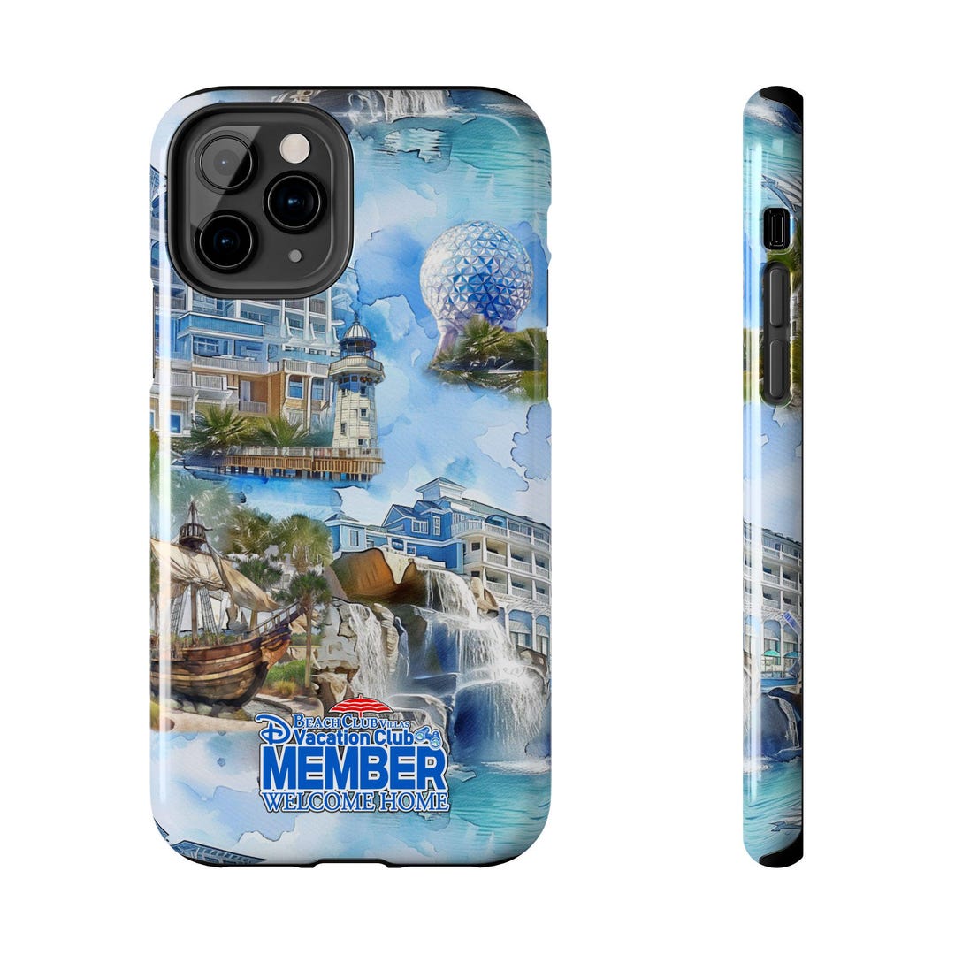 Disney Vacation Club Beach Club Resort Tough Phone Case - Protective ...