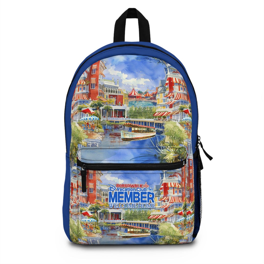 Backpack, Disney Vacation Club Boardwalk Bag, Travel Daypack, Theme ...