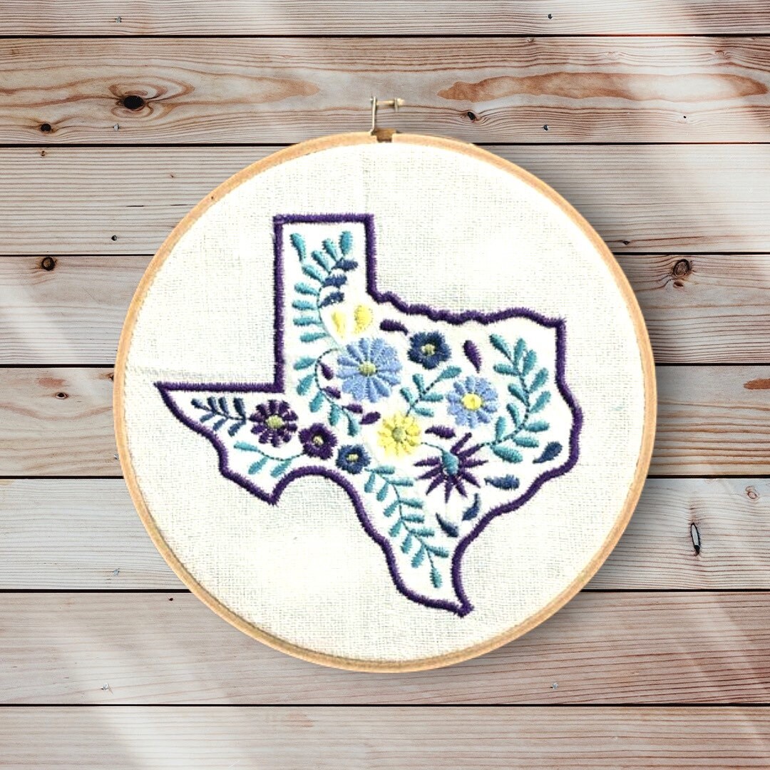 Texas Blue Indigo Wildflower Towel, Blue House Décor, Austin Texas ...
