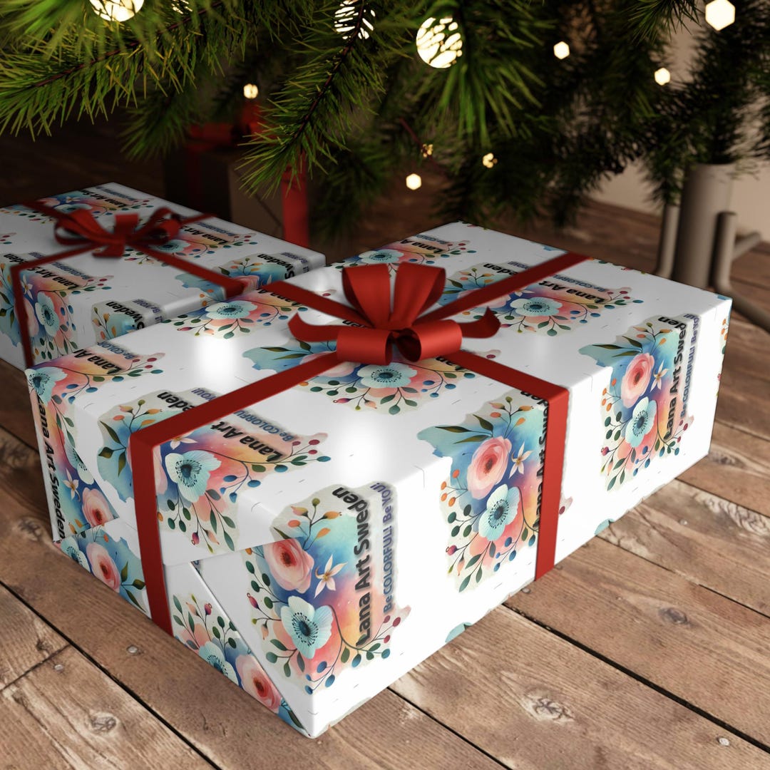 Lanaartsweden Logo Gift Wrapping Paper Sheets, 1pc - Etsy