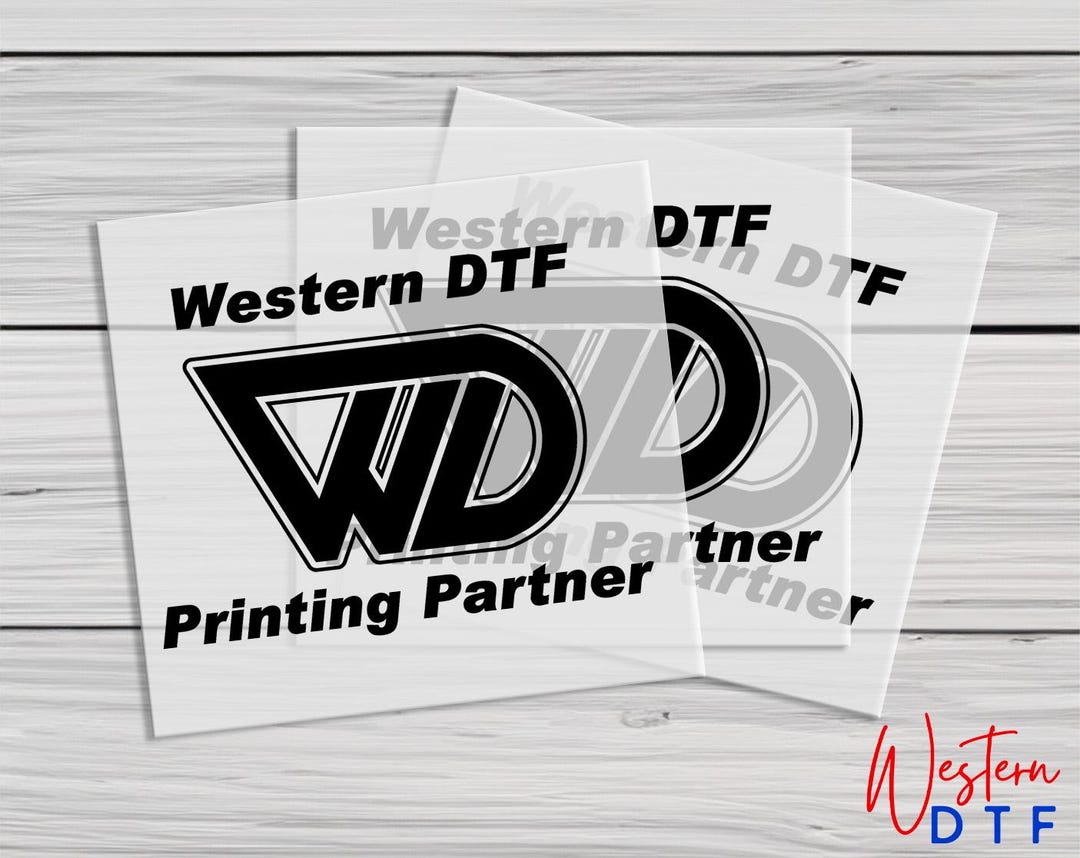 Custom Logo DTF Transfer: Iron-on Heat Transfer Decal - Etsy