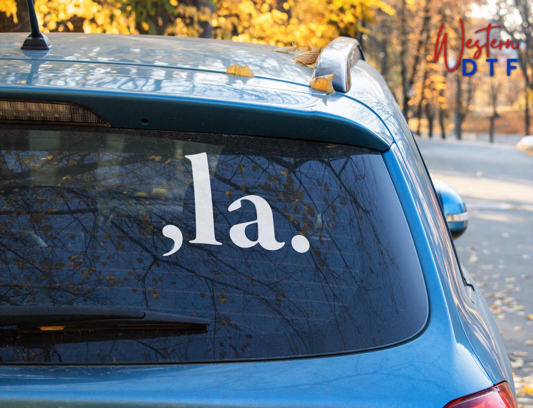 Comma La Harris Car Stickers, Kamala Harris Supporters Sticker, Harris ...