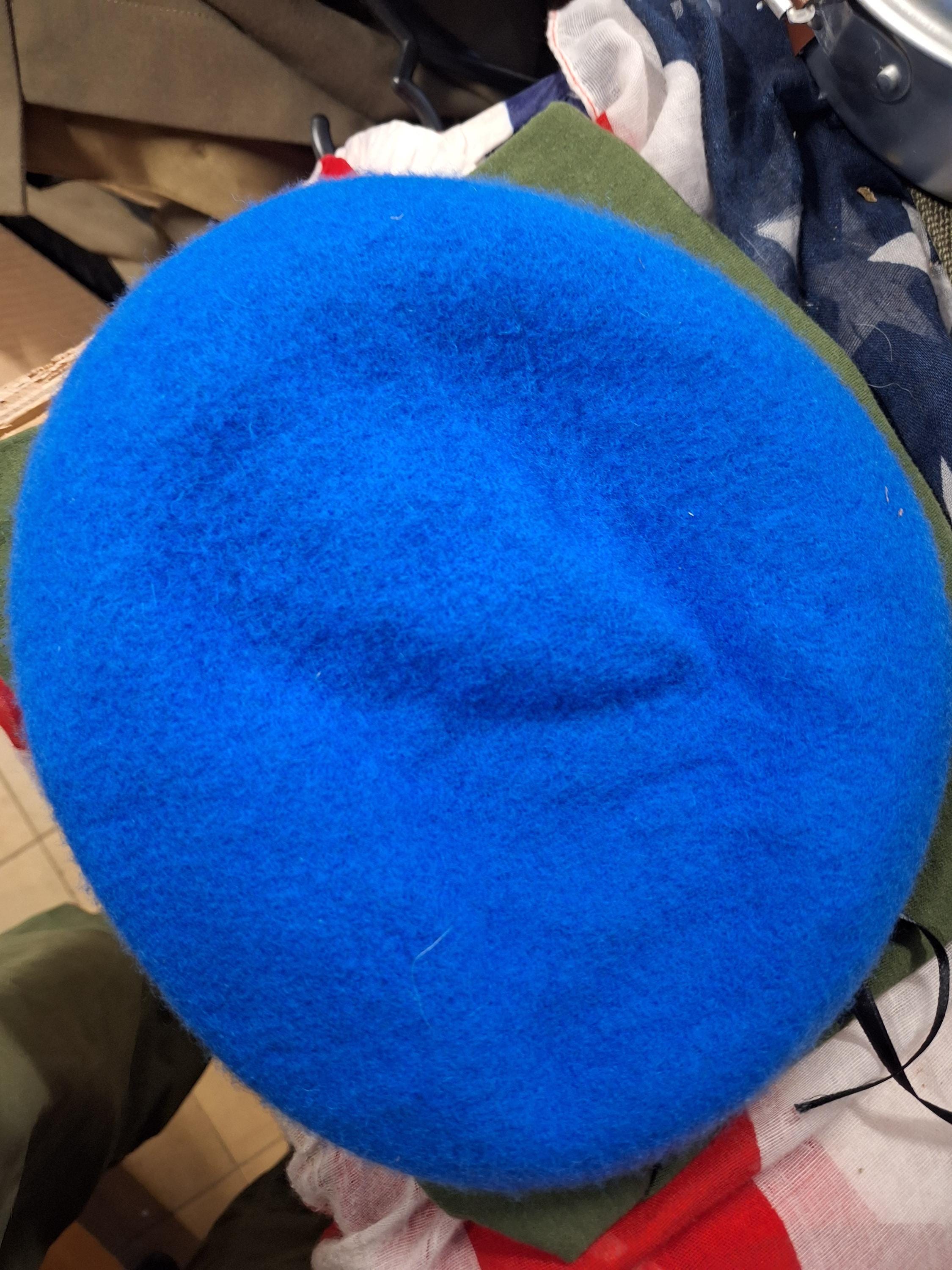 Turkish Army Paratrooper Beret Blue Original Issued - Etsy