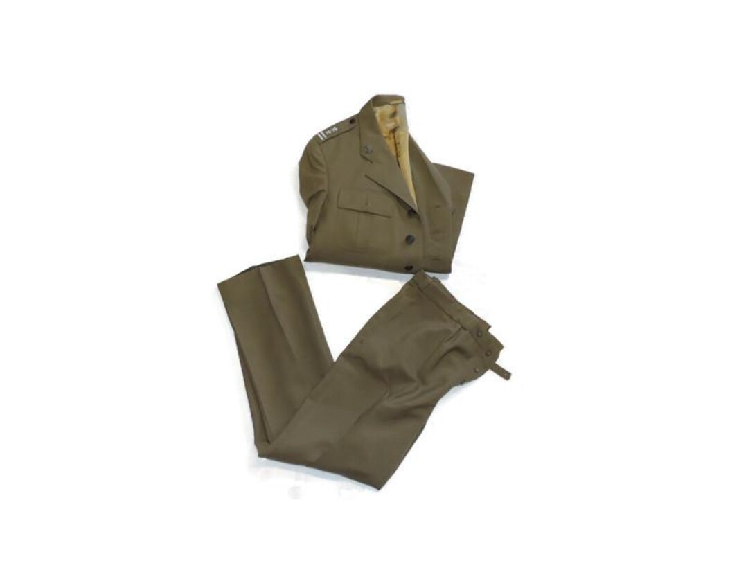 Old Gen Warsaw Pact Polish Army Garrison Uniform Pants and Jacket 70s ...