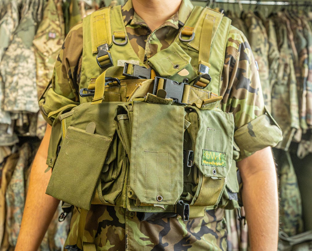 Israel Defence Force Military Vest Integrated TV7711 Marom Dolphin ...