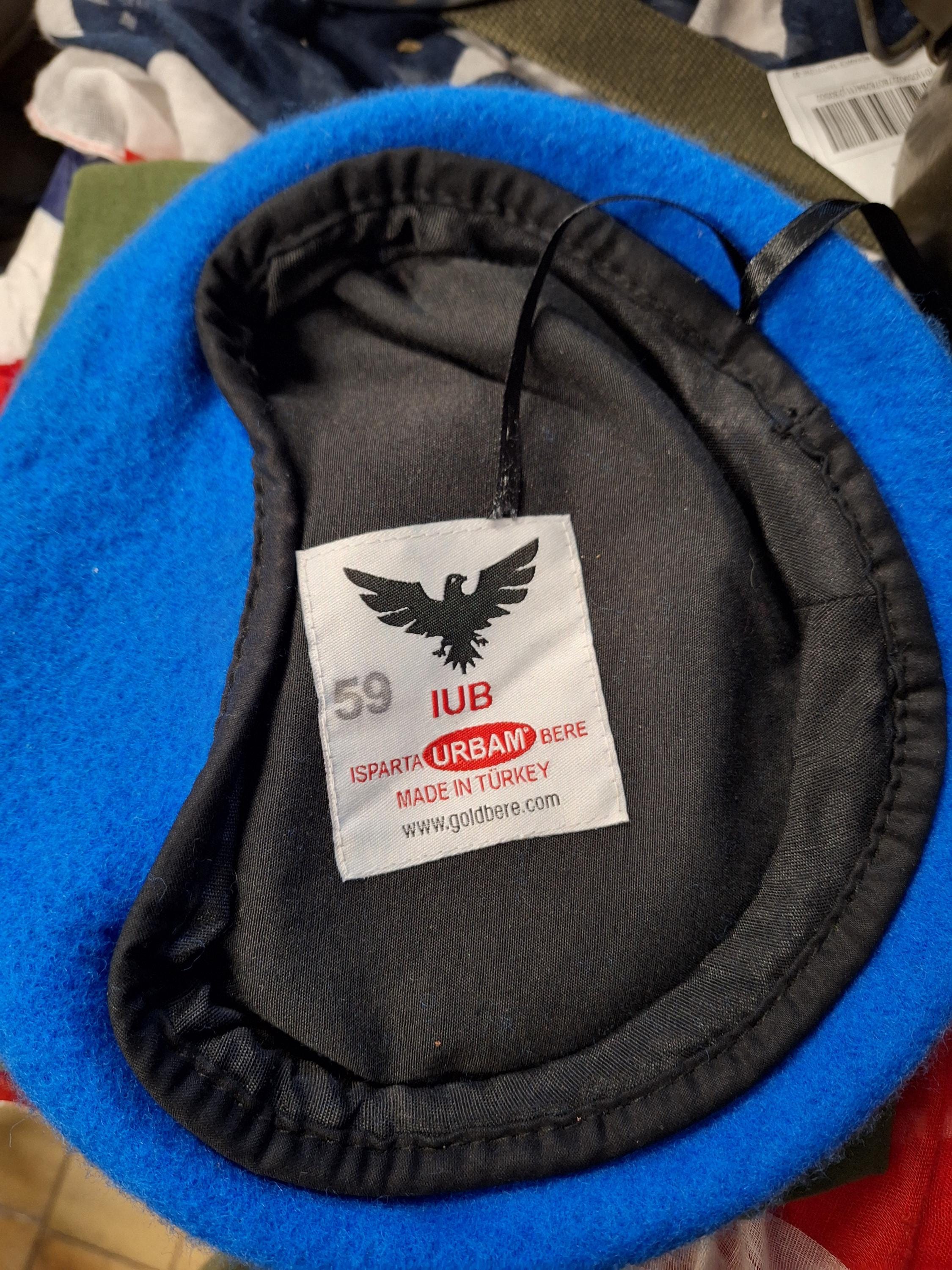Turkish Army Paratrooper Beret Blue Original Issued - Etsy