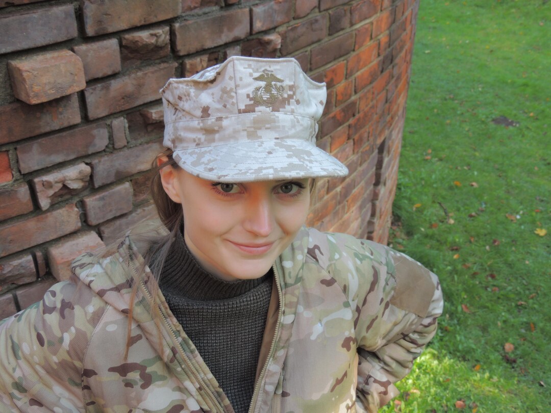 USMC Digital Marpat Desert Camouflage Original Small Field Cap - Etsy