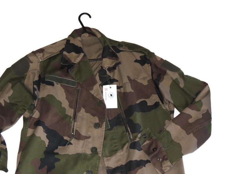 French Army F2 Field Jacket CCE Woodland Surplus Issued - Etsy